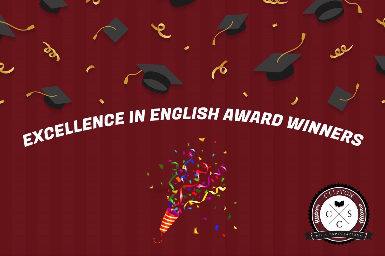 Excellence in English Award Winners – Clifton Community School